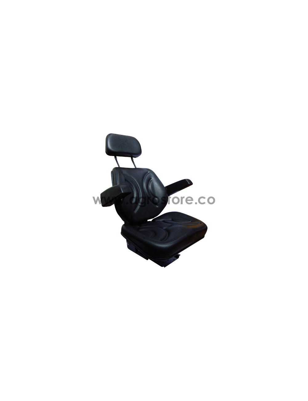Asiento en PVC negro 13A5610
