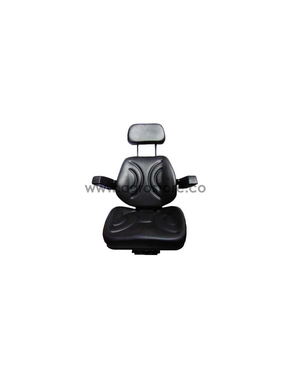 Asiento en PVC negro 13A5610